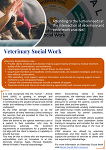 How we help – Veterinary and Community Care